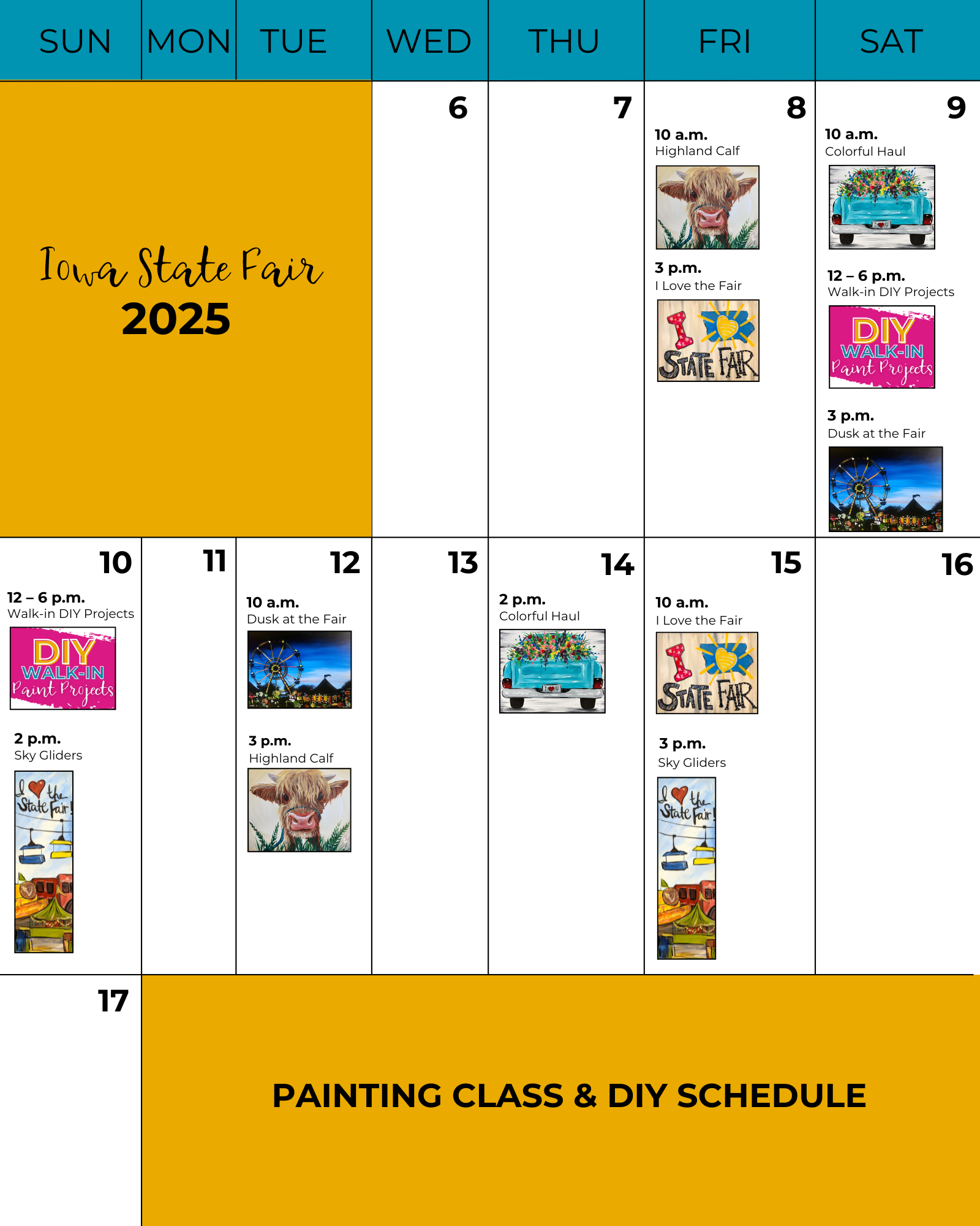 Unleash your Creativity at the Iowa State Fair | Blue Ribbon Foundation